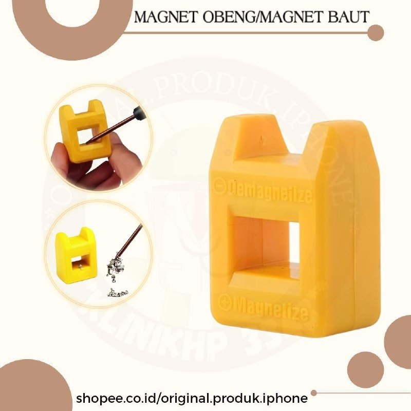 Jual MAGNET OBENG / BAUT MAGNETIZER DEMAGNETIZER TOOL ORIGINAL | Shopee ...
