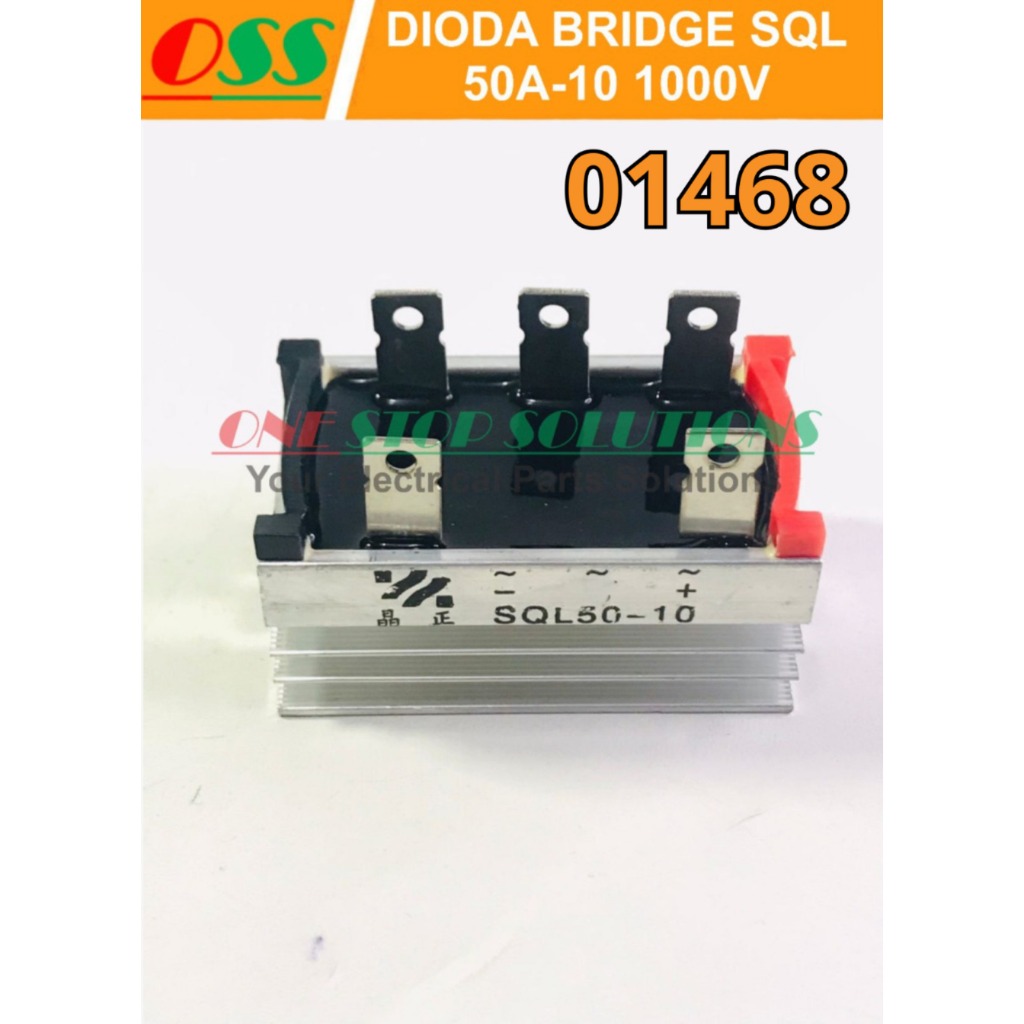 Jual DIODA BRIDGE SQL 50A-10 1000V 3 PHASE RECTIFIER | Shopee Indonesia