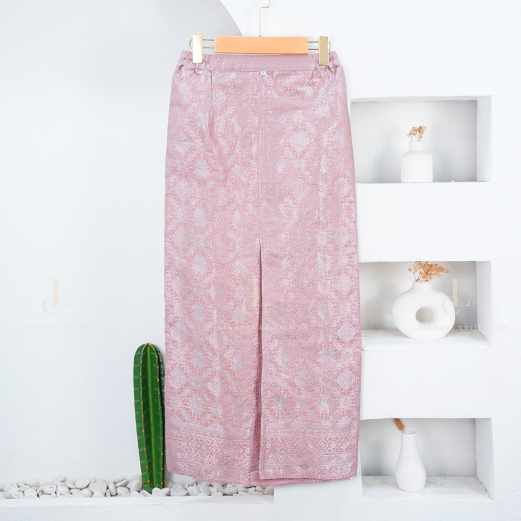 Jual famouscollection ROK SONGKET SPAN SIAP PAKAI XXL | ROK SONGKET ...