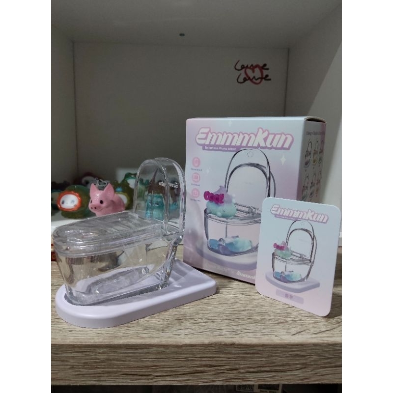 Jual emmmkun phone stand / poopy lucu / emmkun poopy closet selected ...