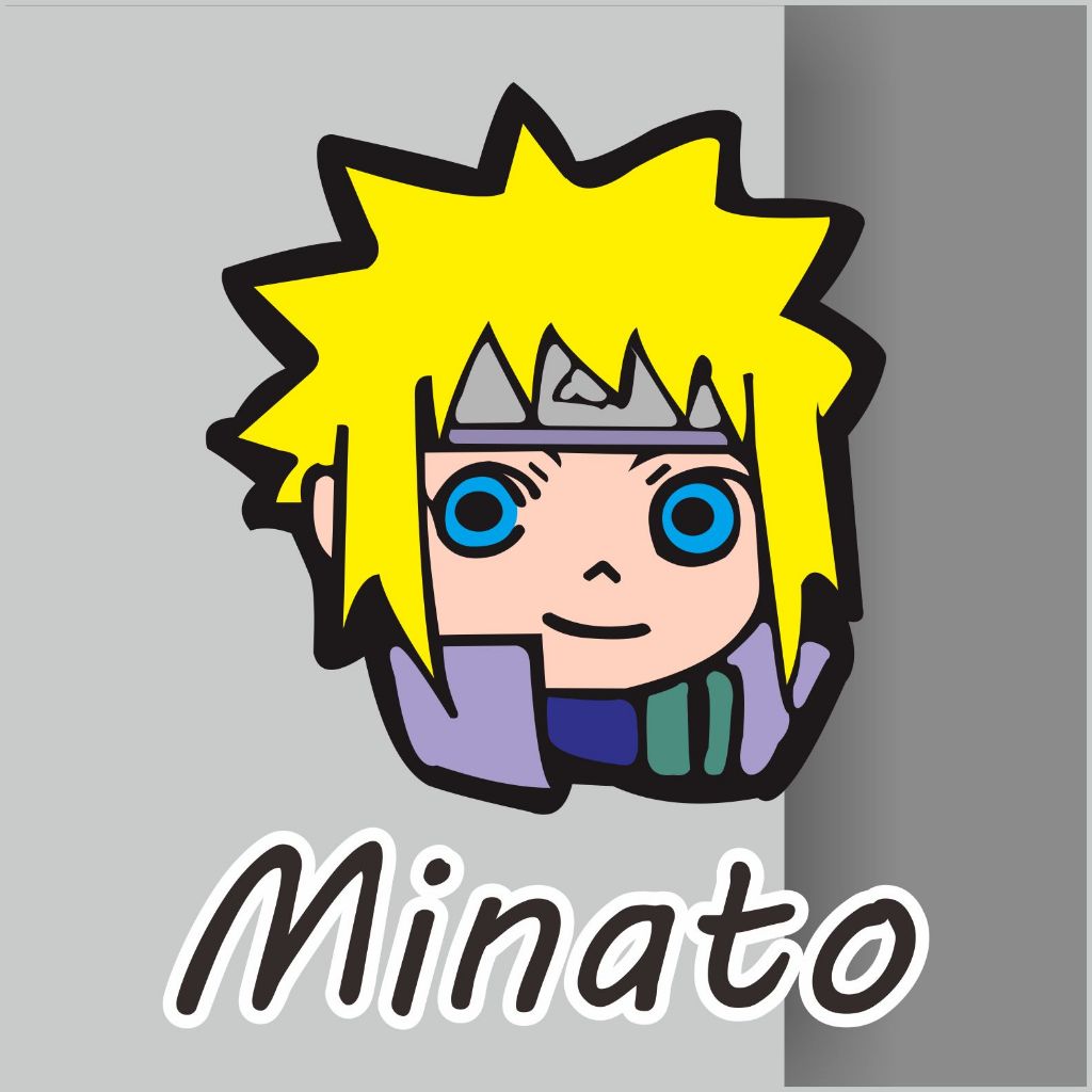 Jual Stiker Anime Minato Naruto Shipuden Sticker Anime Satuan Anti Air ...