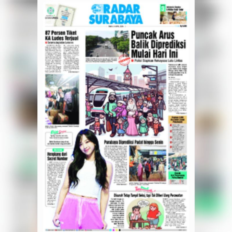 Jual KORAN RADAR SURABAYA EDISI MEI 2025 ( DIJUAL SATUAN ) | Shopee ...