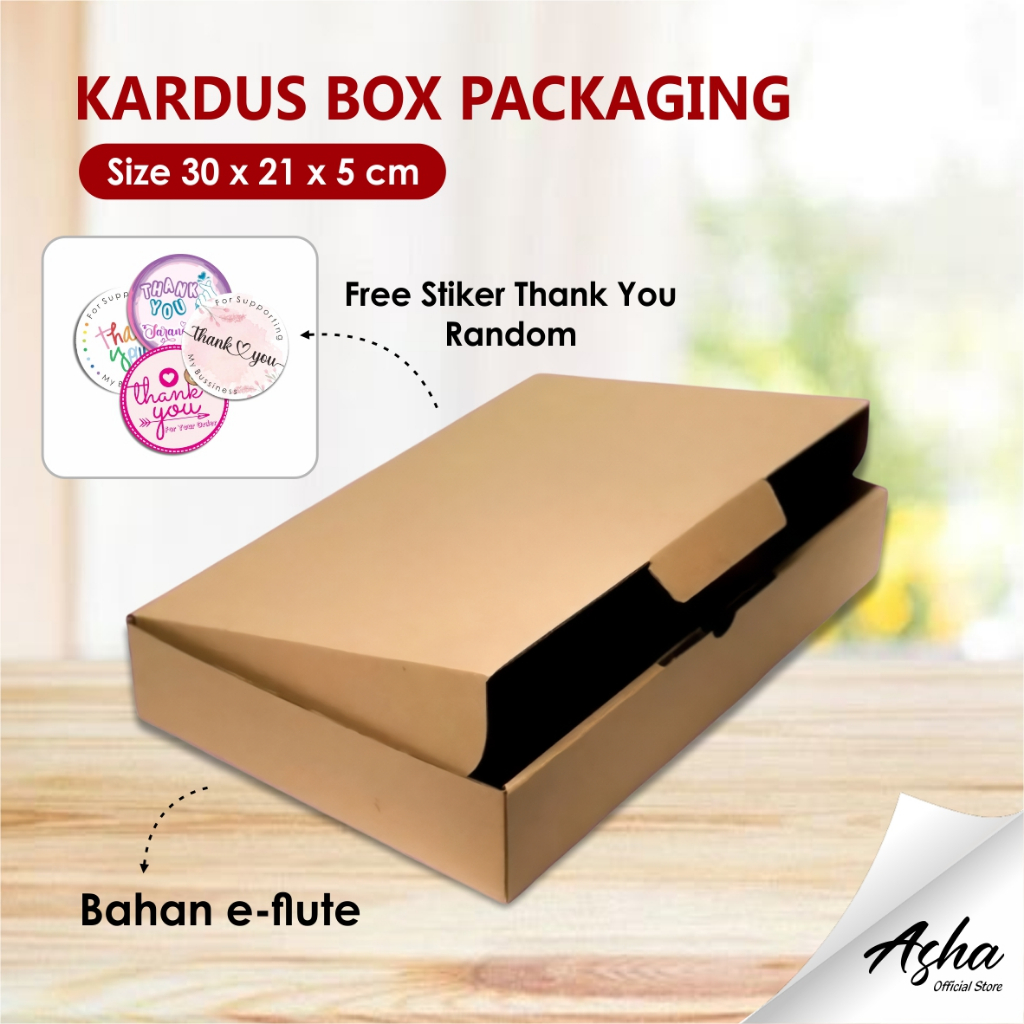 Jual KARDUS BOX PACKAGING HAMPERS FREE STIKER - BOX KARTON PACKING ...