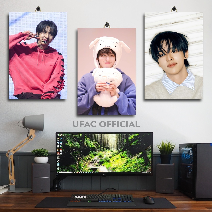 Jual Hiasan Kamar Besar Kpop Kickflip Lee Gye Hun | Poster Kayu Murah ...