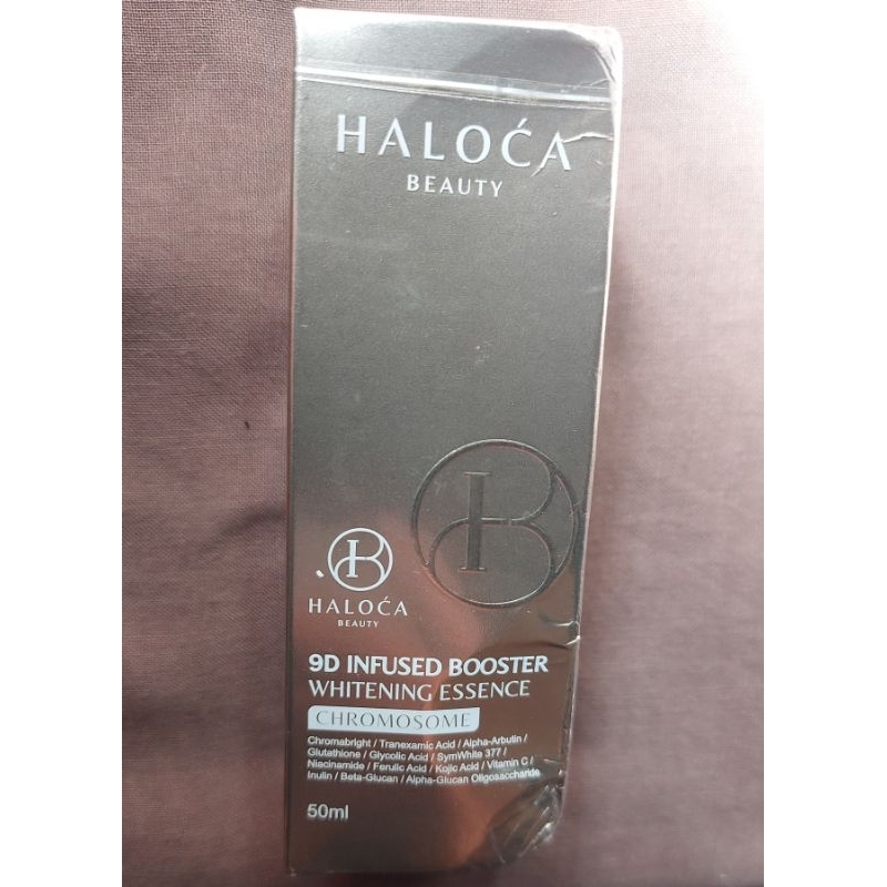 Jual (kardus penyok) Haloca Beauty Booster Whitening Essence Chromosome ...