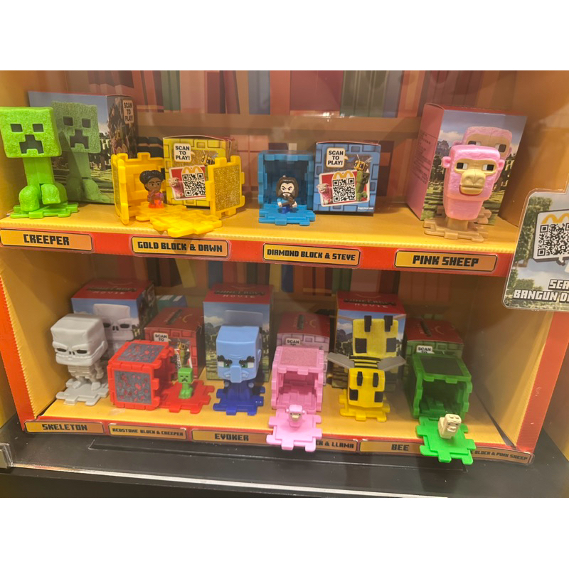 Jual Mainan Happy Meals Mcdonalds Minecraft Movie | Shopee Indonesia