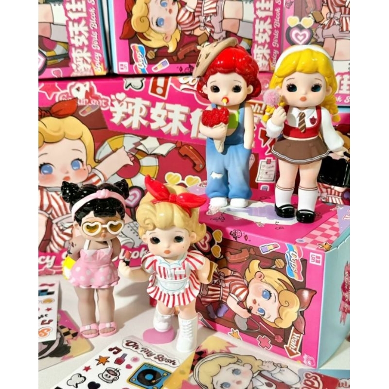 Jual Spice Girl Block Spicy Girls Series Selected Blind Box Figure ...