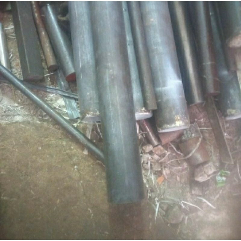 Jual As Besi vcn batangan diameter 80mm panjang 8cm | Shopee Indonesia