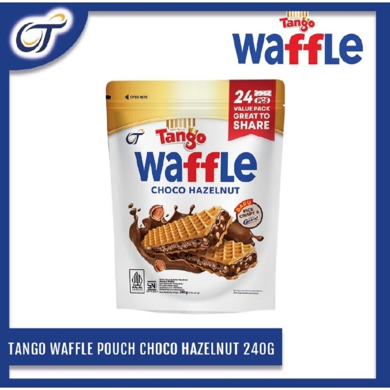 Jual Tango Waffle Pouch Choco Hazelnut 240 pcs x 10gr | Shopee Indonesia