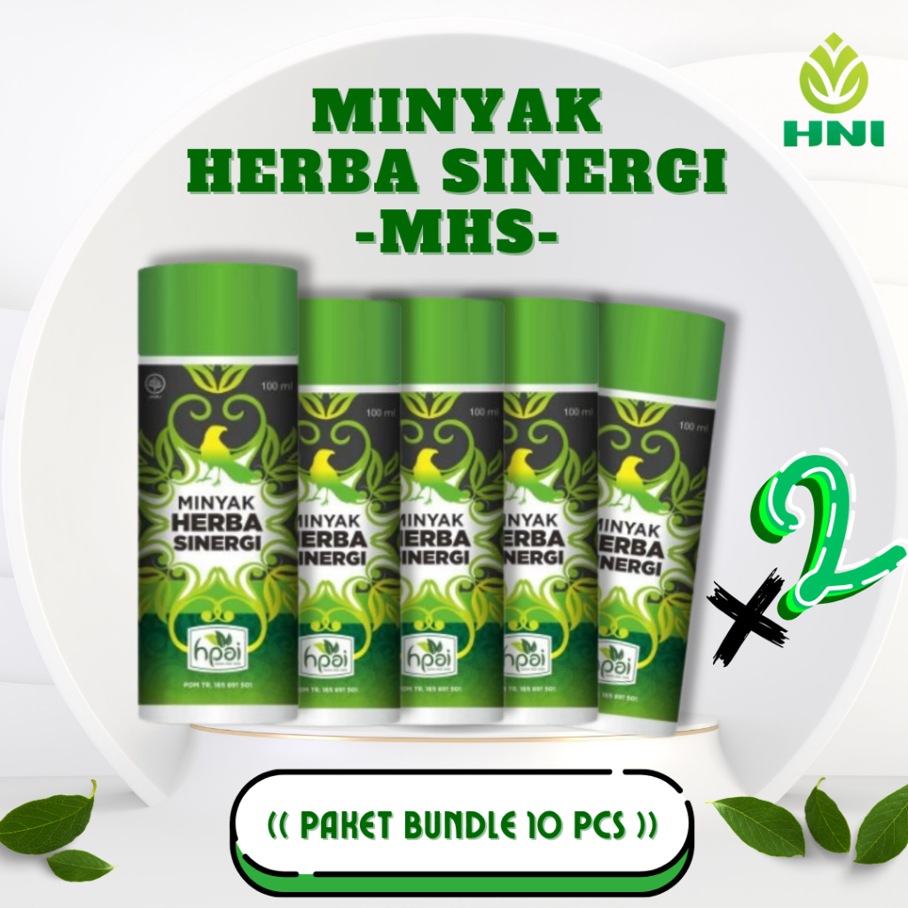 Jual BUNDLE 10 PCS MHS - MINYAK HERBA SINERGI ASLI - Minyak Pijat Urut ...