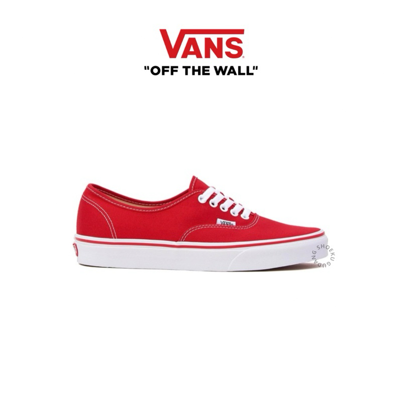 Jual Vans Authentic Classic Red Chilli | Shopee Indonesia