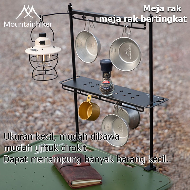 Jual MOUNTAINHIKER Rak Berkemah Rak Meja Tiang Lampu Luar Ruangan ...