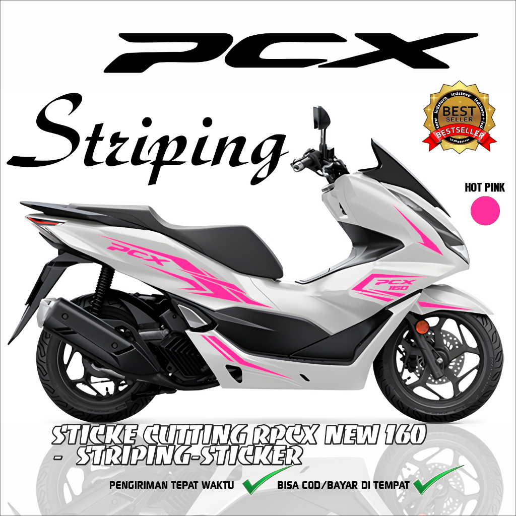 Jual Cutting Sticker Striping All New Pcx 160 Terbaru 2021-2024 ...