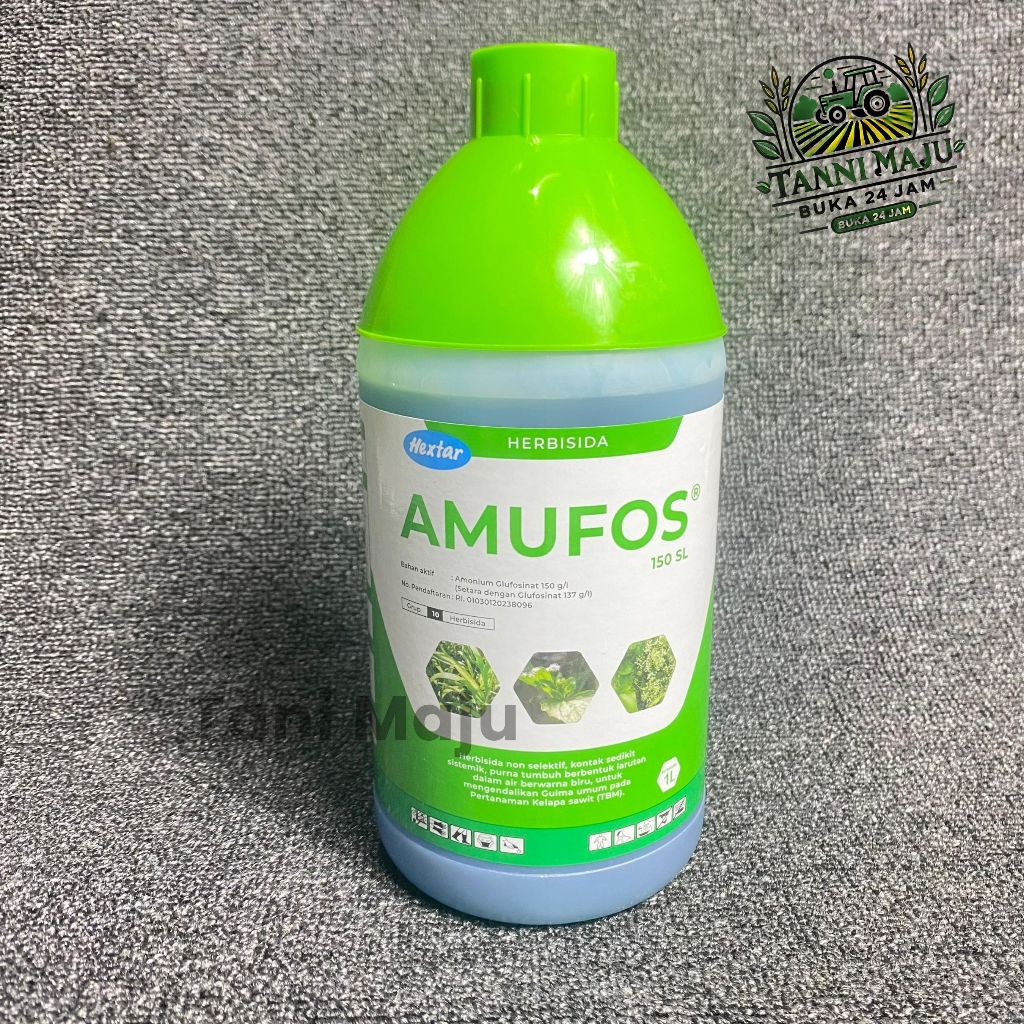 Jual HERBISIDA AMMONIUM GLUFOSINAT AMUFOS Kemasan 1 Liter | Shopee Indonesia