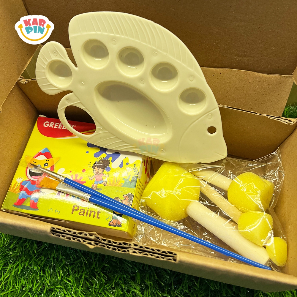 Jual [Karpin] Paket Alat Lukis Anak Lengkap Aman Non Toxic 1 Set ...