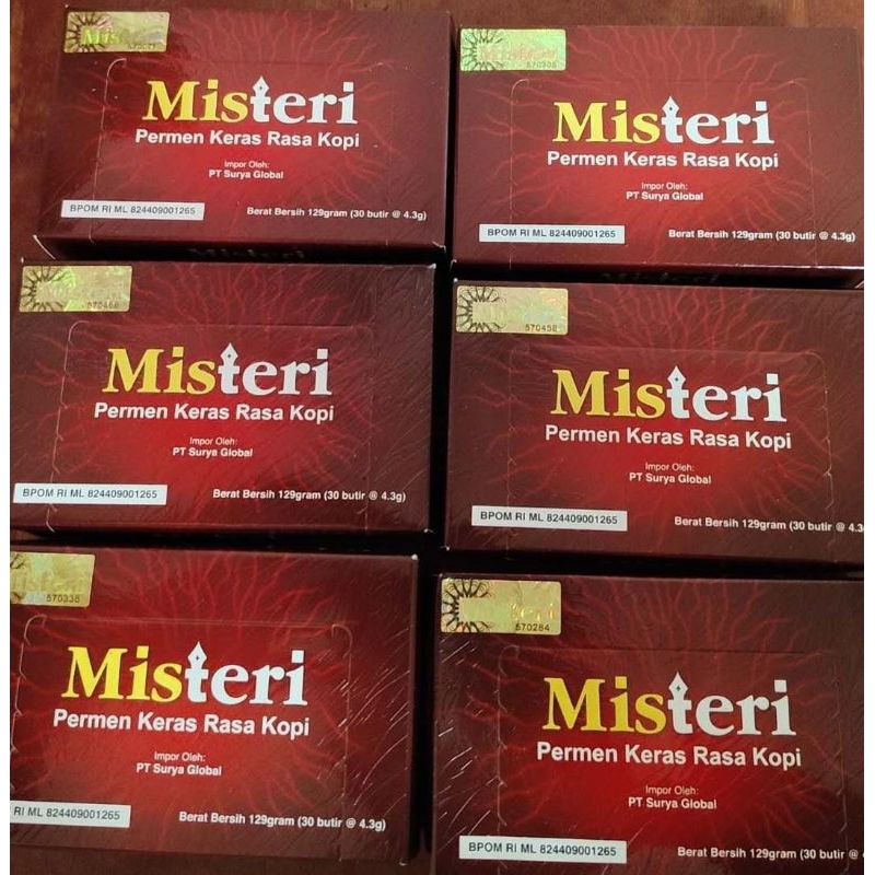 Jual permen Misteri Candy Rasa kopi isi 30Pcs | Shopee Indonesia