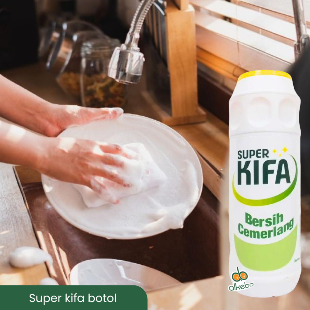 Jual Super Kifa Bubuk botol 650 gram bubuk Pembersih serbaguna keramik ...