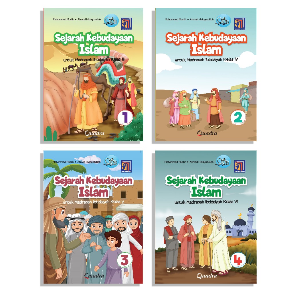 Jual [Penerbit Quadra] Sejarah Kebudayaan Islam SD/MI kelas 3, 4, 5, & 6 Kurikulum Merdeka ...