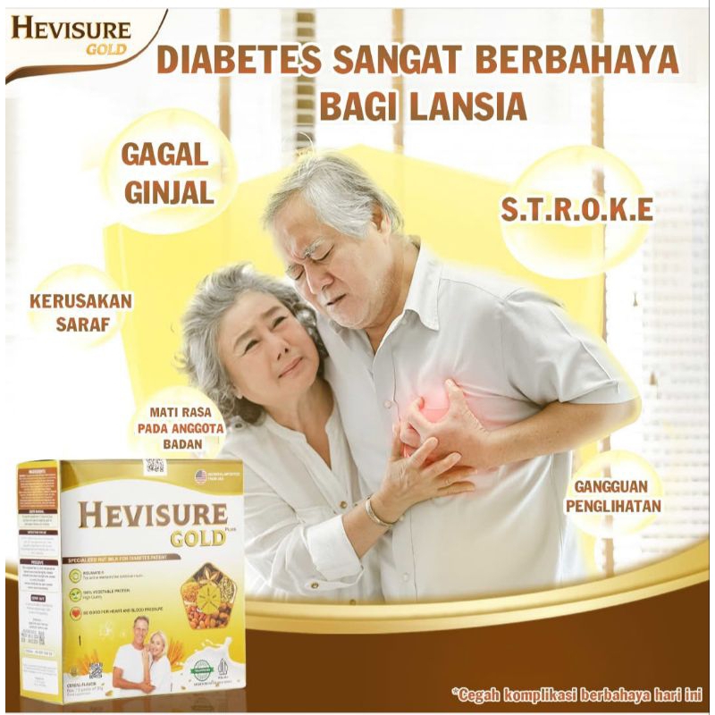 Jual HEVISURE GOLD USA SUSU UNTUK DIABETES KENCING MANIS DAN GULA DARAH ...