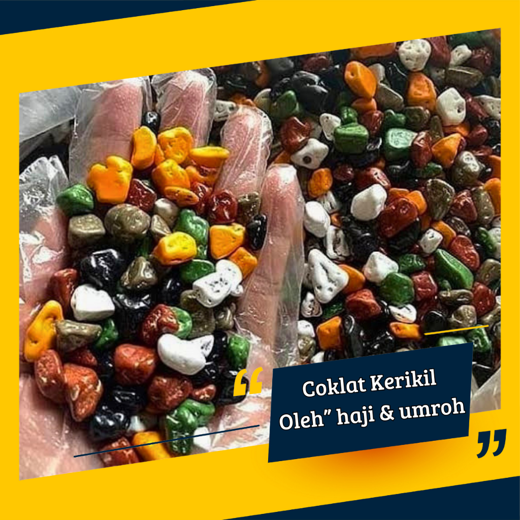 Jual Coklat Batu Kerikil Cokelat Krikil Arab Oleh Oleh Haji Dan Umroh ...