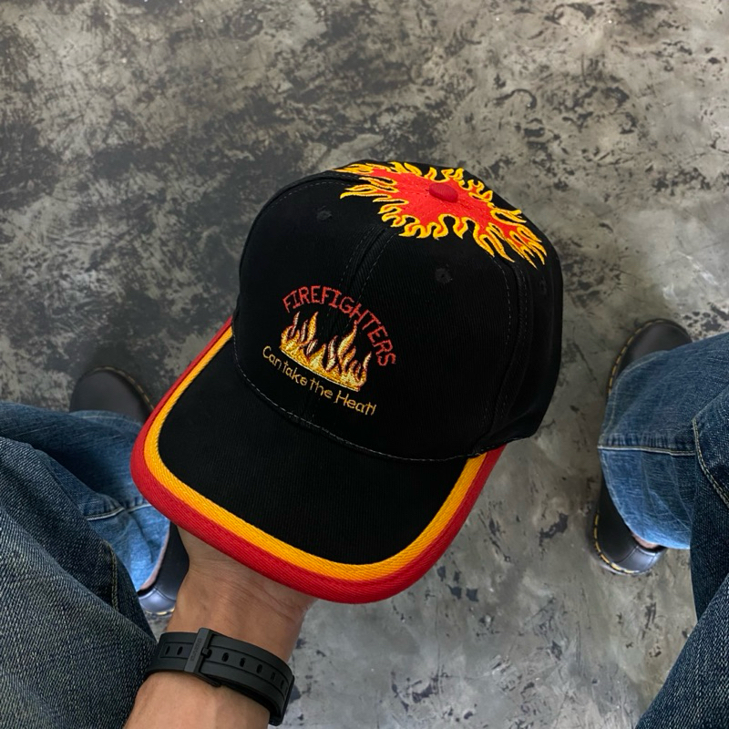 Jual VINTAGE 00s FLAME HAT | Shopee Indonesia