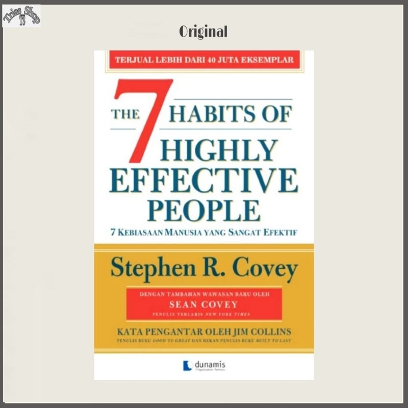Jual Buku The 7 Habits Of Highly Effective People by Stephen R. Covey | Shopee Indonesia