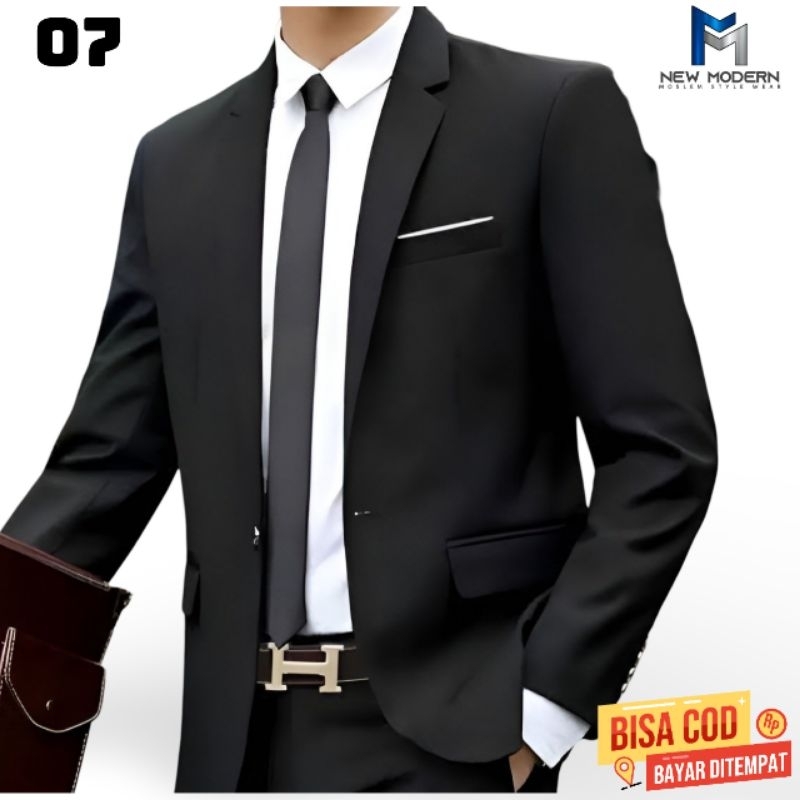 Jual NEW SAENA Jas pria semi formal Jas blazer nikah Jas kantor full ...