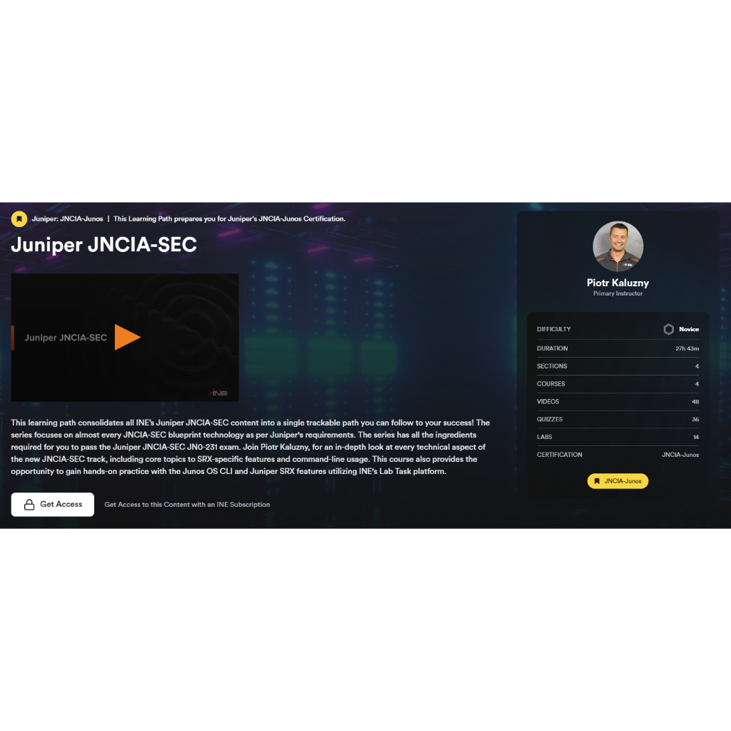 Jual INE - Juniper JNCIA-SEC | Shopee Indonesia