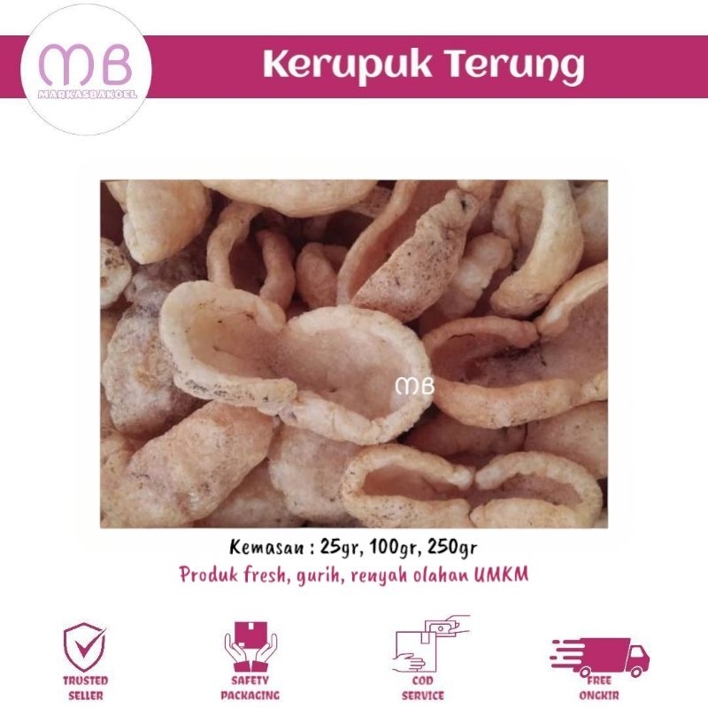 Jual Kerupuk Terung Ikan Laut Matang Oleh - Oleh Khas Surabaya Tinggi ...