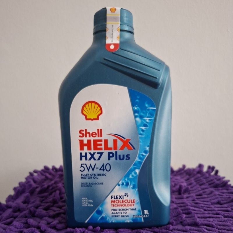 Jual oli mesin shell HELIX HX7 plus 5W-40 1liter | Shopee Indonesia