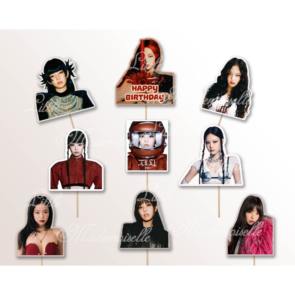 Jual Cupcake Topper Blackpink Jennie | Shopee Indonesia