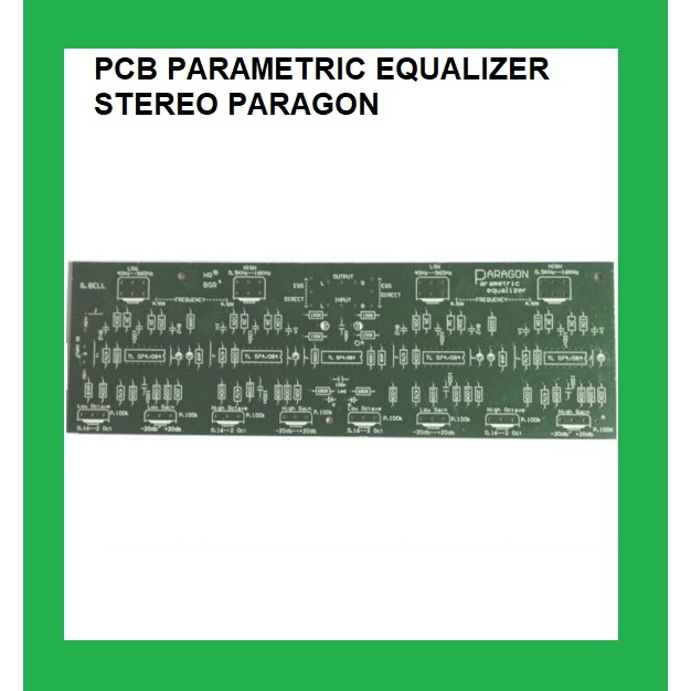 Jual PCB PARAMETRIC EQUALIZER STEREO PARAGON | Shopee Indonesia