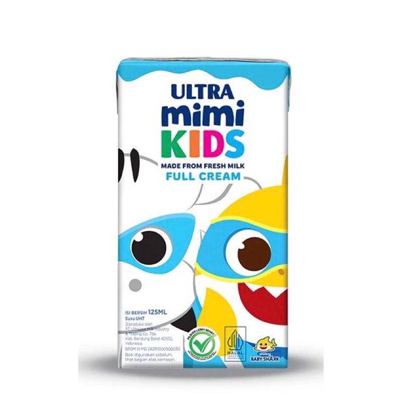 Jual Ultra Mimi Full Cream Ukuran 125 ml | Shopee Indonesia
