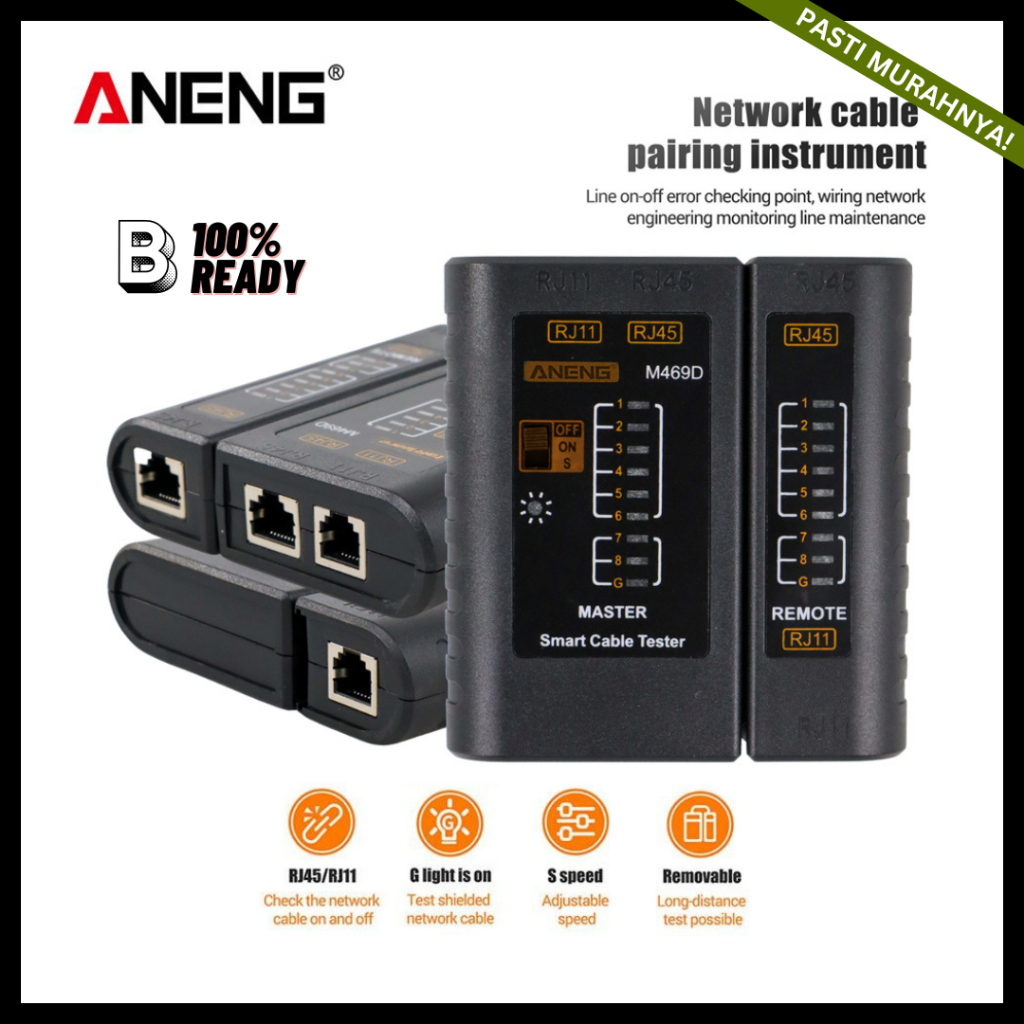 Jual Tester Kabel Jaringan / Lan Tester Alat Penguji Kabel Lan / LAN ...