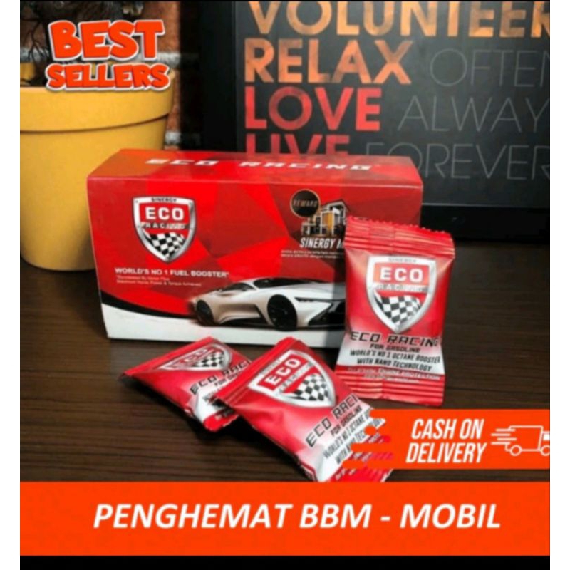 Jual Eco Racing Mobil 1Box isi 10Sachet | Shopee Indonesia