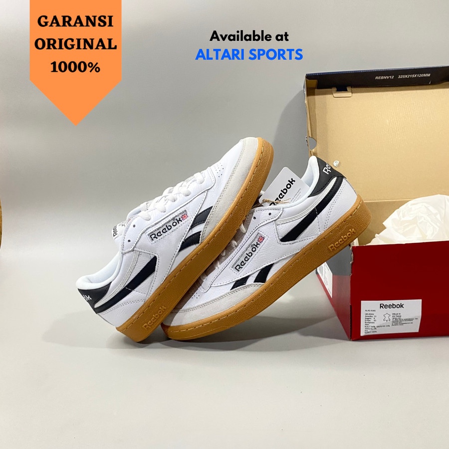 Jual SEPATU SNEAKERS REEBOK CLUB C REVENGE WB GUM 100202316 ORIGINAL ...