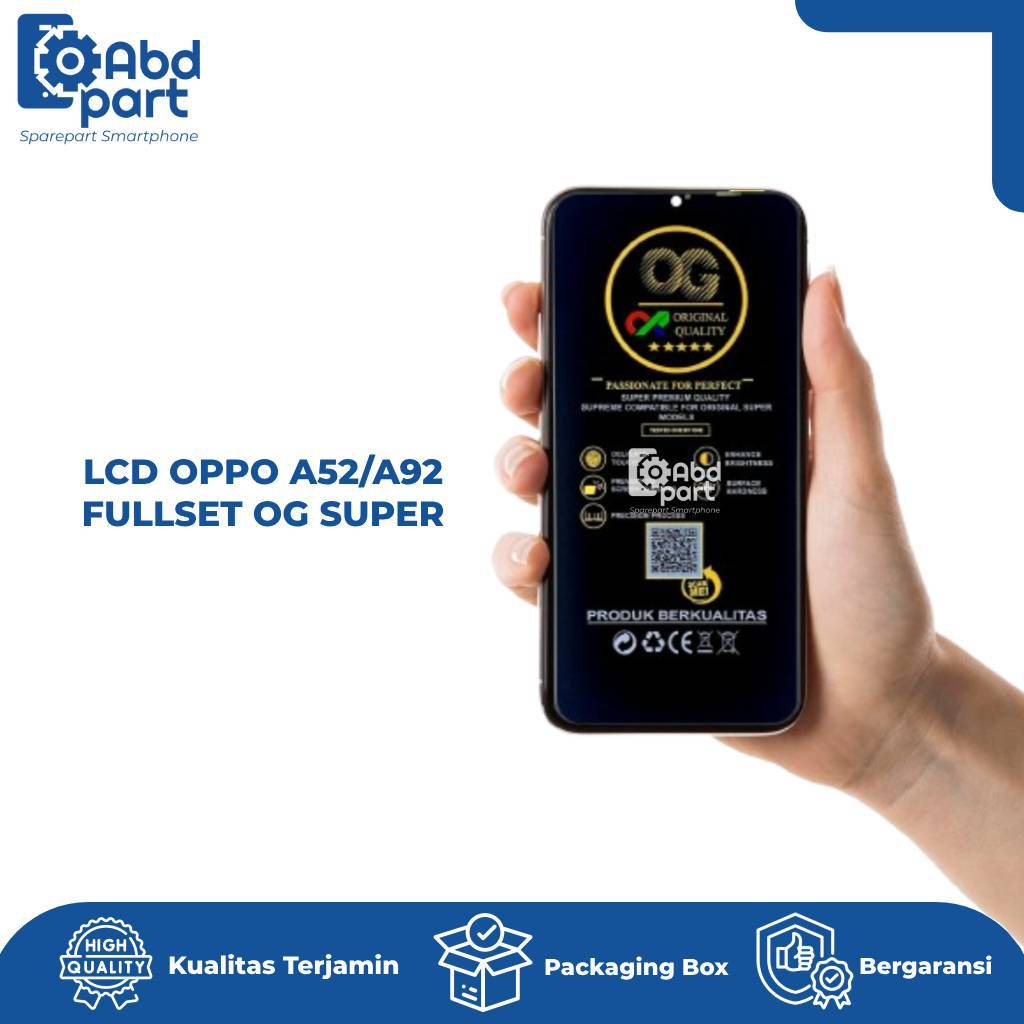 Jual LCD TOUCHSCREEN OPPO A52 2020 /A92 2020 ORIGINAL FULLSET OG SUPER | Shopee Indonesia