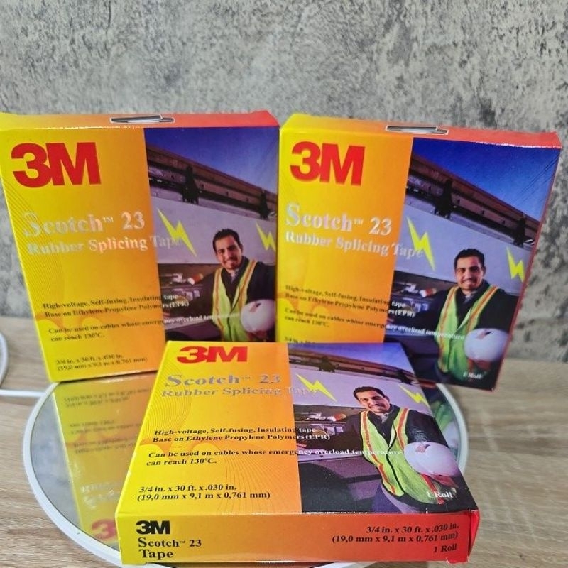 Jual Isolasi 3M Rubber Scotch 23 Isolasi Listrik | Shopee Indonesia