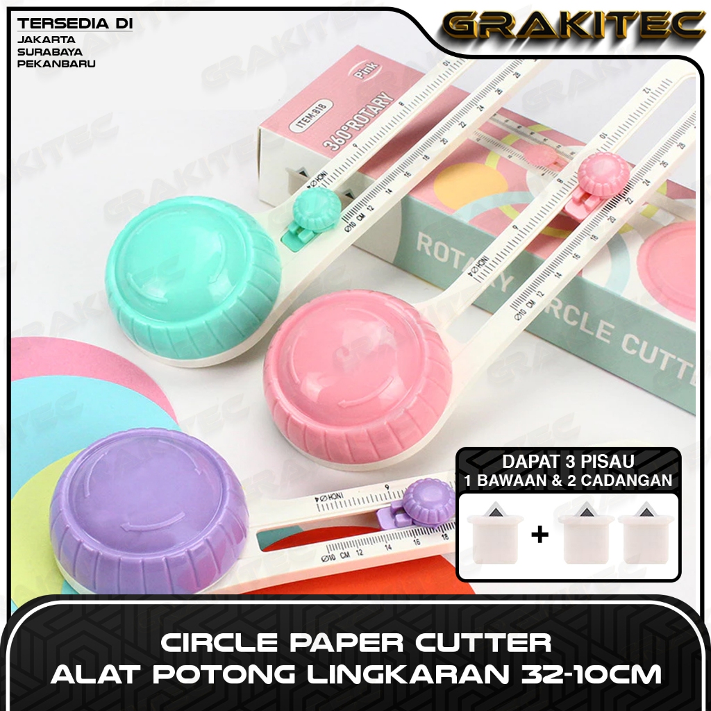 Jual Circle Cutter Premium 10 cm - 32 cm / 4 inc - 12 inc Pisau Alat ...