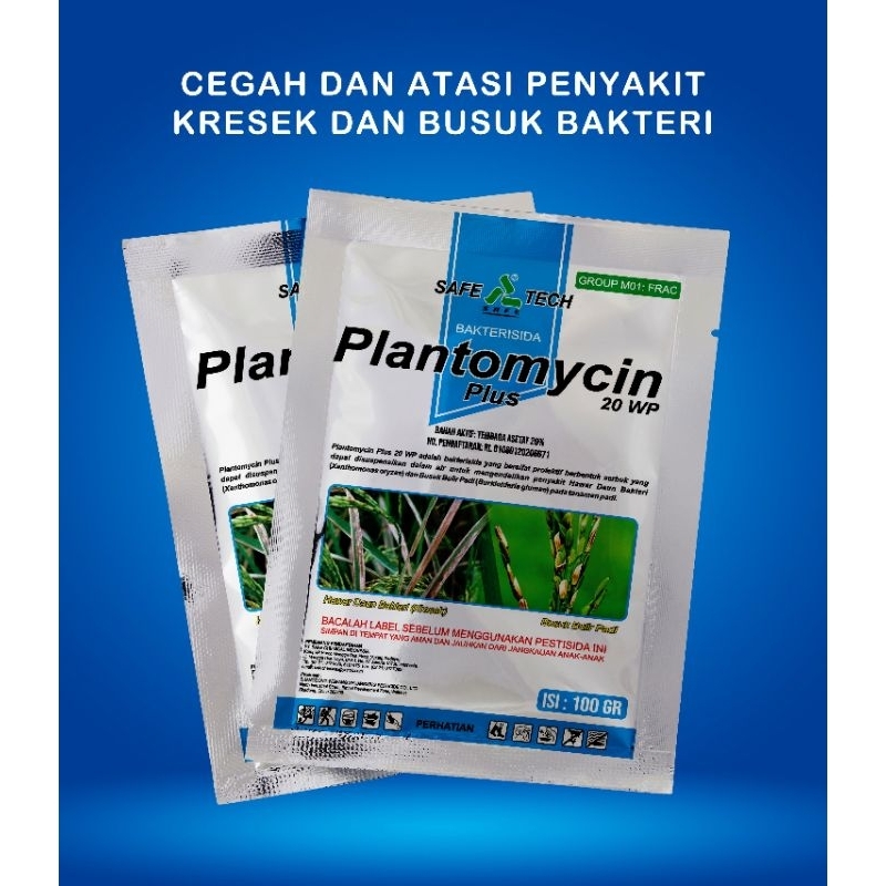 Jual Bacterisida PLANTOMICIN 100 GRAM | Shopee Indonesia