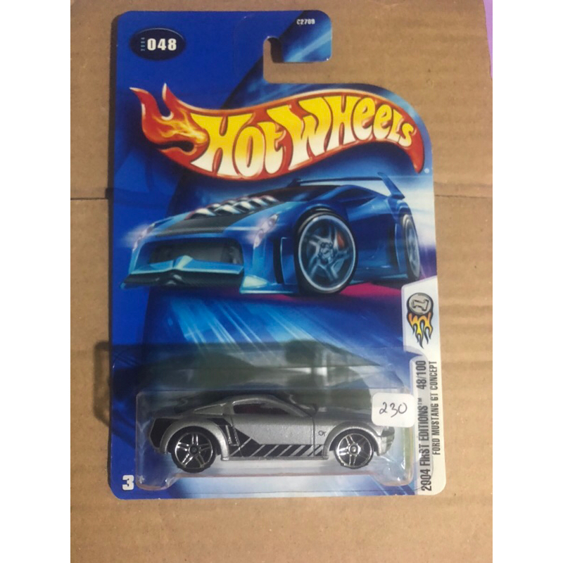 Jual Hotwheels Ford Mustang GT Concept First Edition Bluecard | Shopee ...