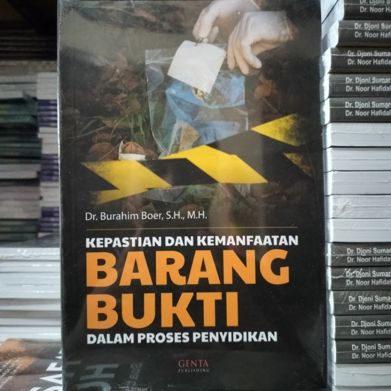 Jual Buku Original: Kepastian dan Kemanfaatan Barang Bukti dalam Proses ...