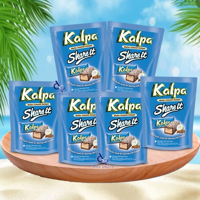 Jual KALPA WAFER COKLAT SHARE IT ISI 25 NEW PACKING / Kalpa Share It ...