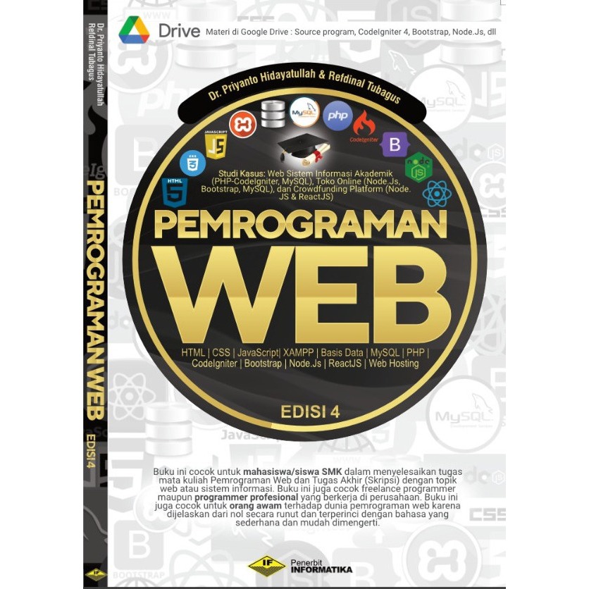 Jual BUKU BELAJAR PEMROGRAMAN WEB DARI DASAR EDISI 4 BONUS SOURCE CODE STUDI KASUS WEB SISTEM ...