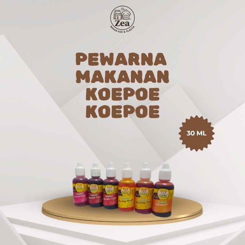 Jual Pewarna Makanan Koepoe Koepoe | Food Coloring | Shopee Indonesia