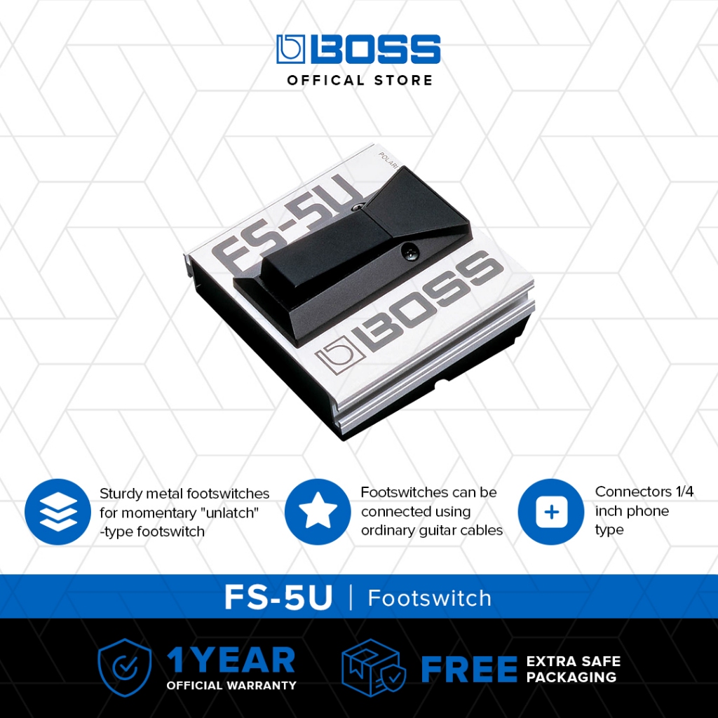 Jual BOSS FS-5U Foot Switch Unlatch Silver | Shopee Indonesia
