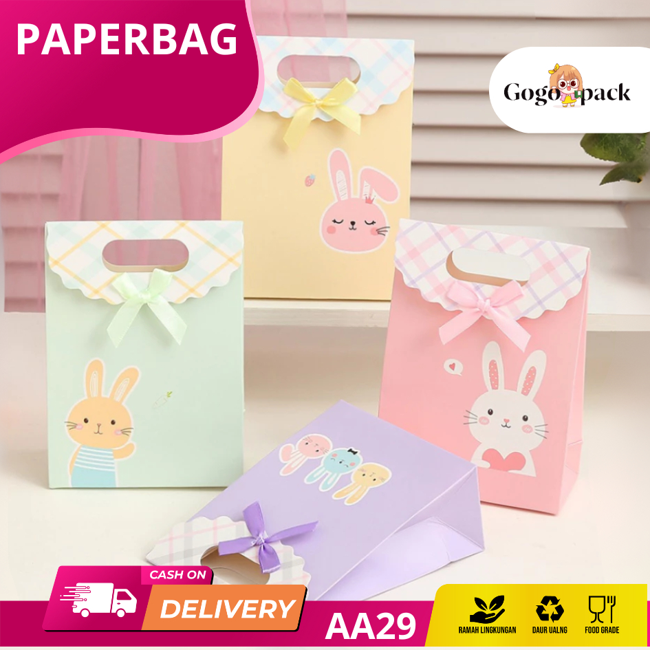 Jual Paper Bag Jumbo / Tas Kertas / Paper Bag Besar / Paperbag Jepret ...