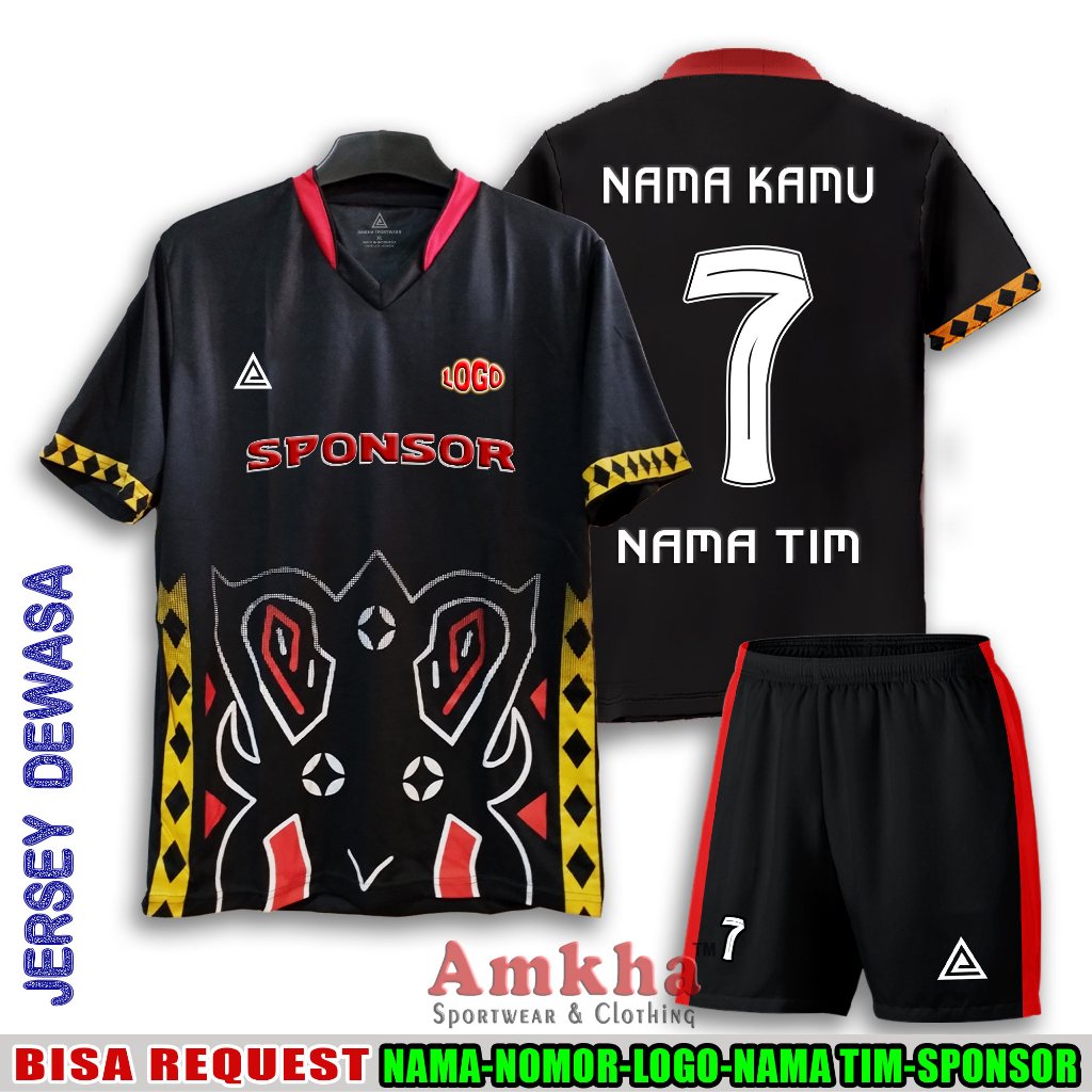 Jual Jersey TORAJA Kaos Bola Futsal Olahraga Pria Dewasa Bisa Sablon ...