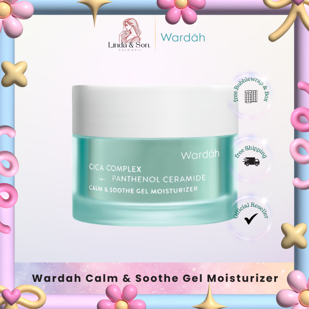 Jual Wardah Cica Complex + Panthenol Ceramide Calm & Soothe Gel ...