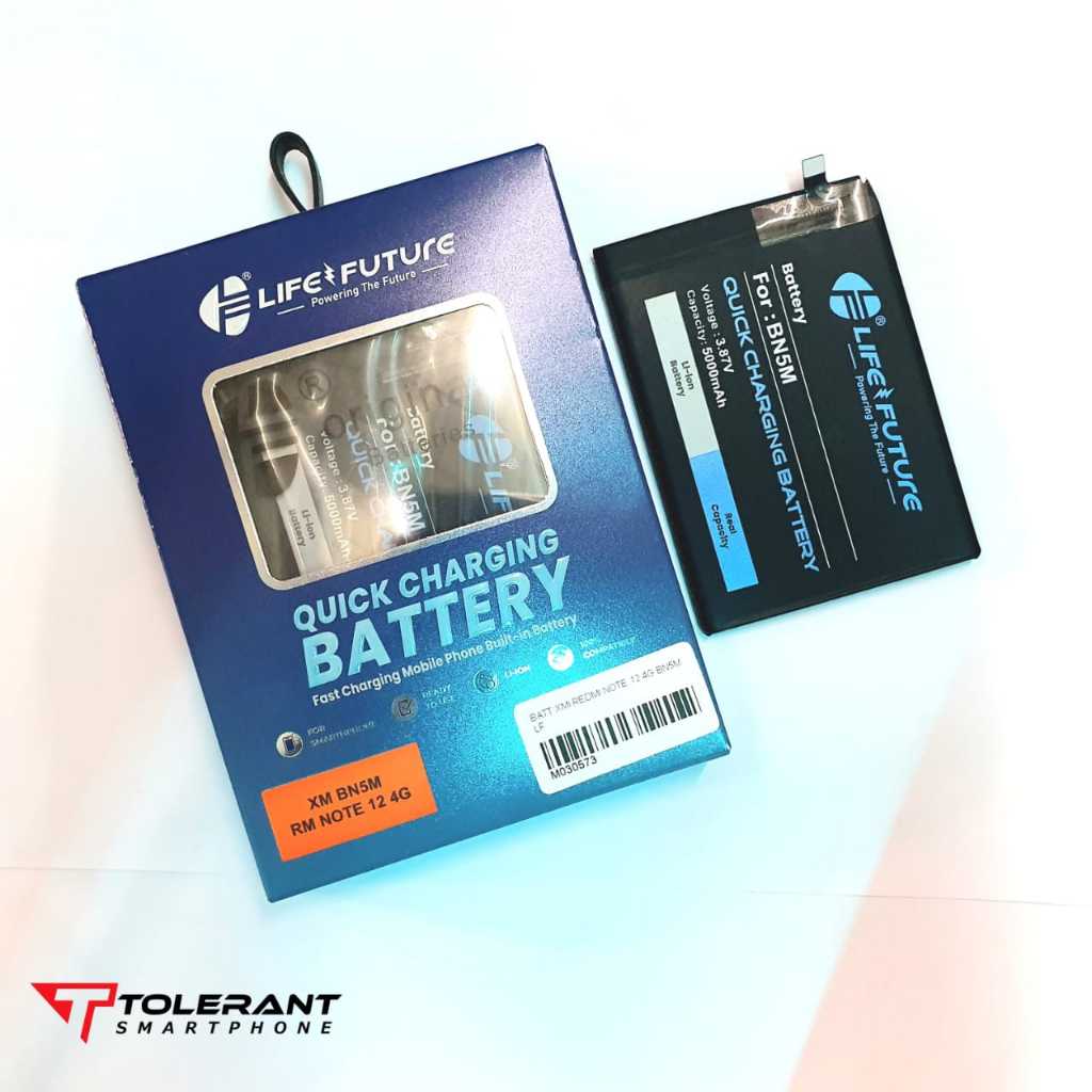 Jual BATTERY BATERAI XIAOMI REDMI NOTE 12 4G BN5M | Shopee Indonesia
